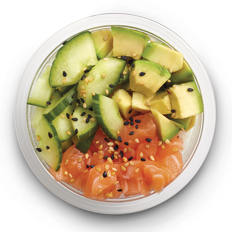 Mini Poké Saumon - Izakaya